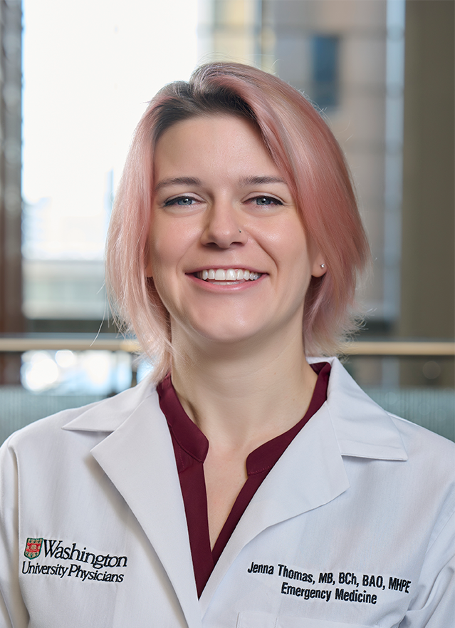 Jenna M. Thomas, MB BCh BAO, MHPE - Emergency Medicine